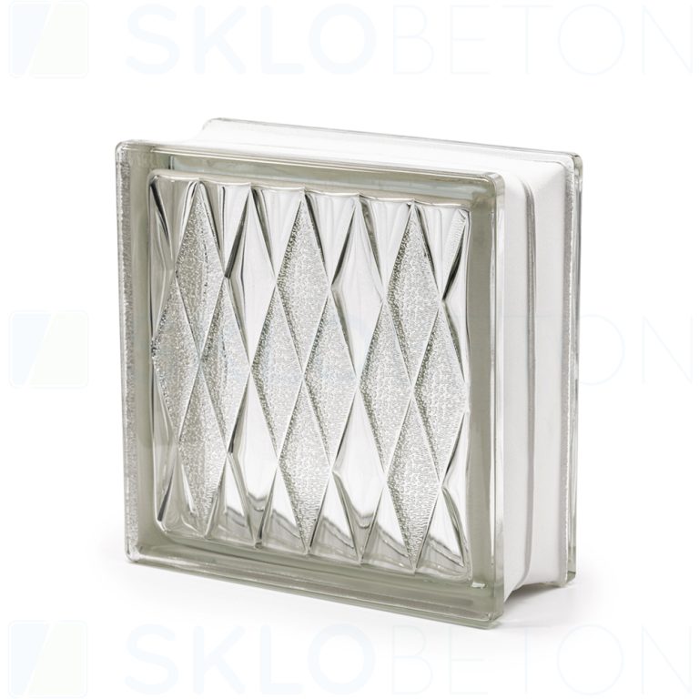 Clear 1919/8 Lozenge | GlassBlocks.com